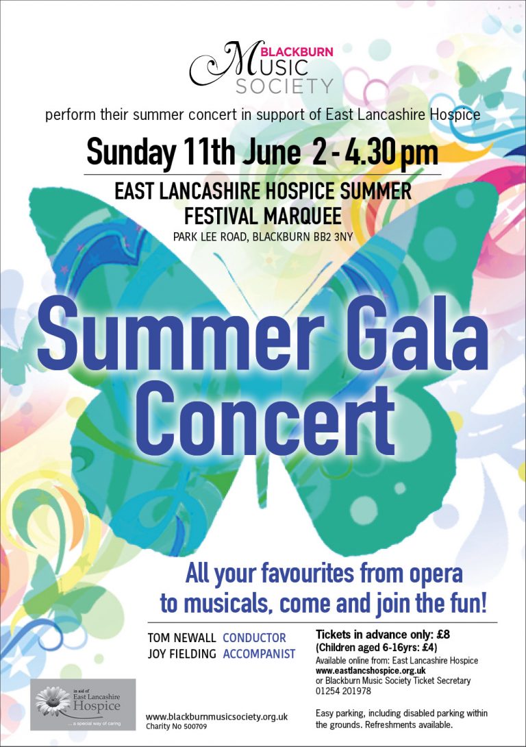 Summer Gala Concert – Blackburn Music Society
